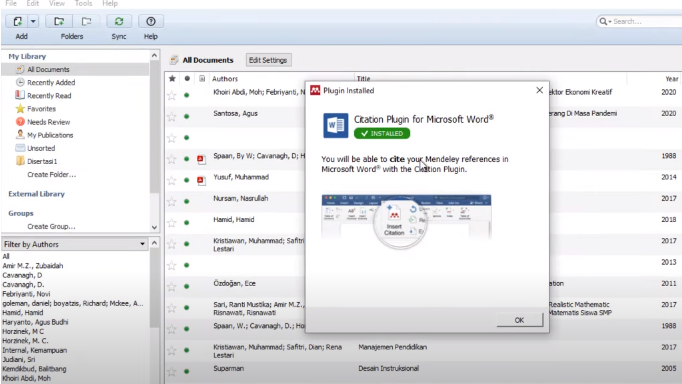 Mengatasi Gagal Install Ms Word Plugin | Mendeley Desktop Versi 1.19.8 ...
